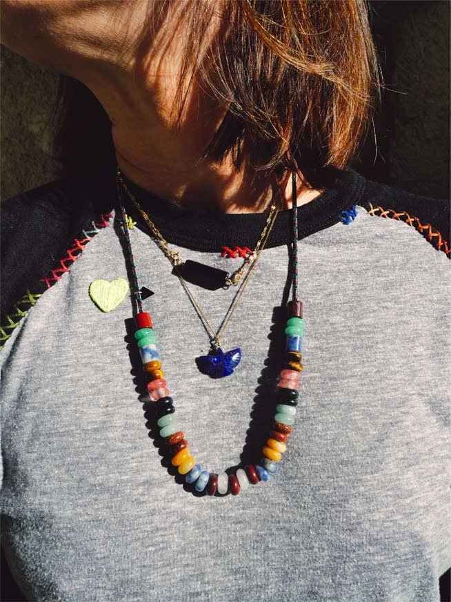 Collier Maxicool blanc