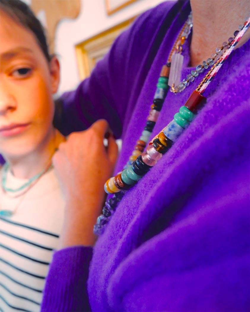 Collier Maxicool blanc